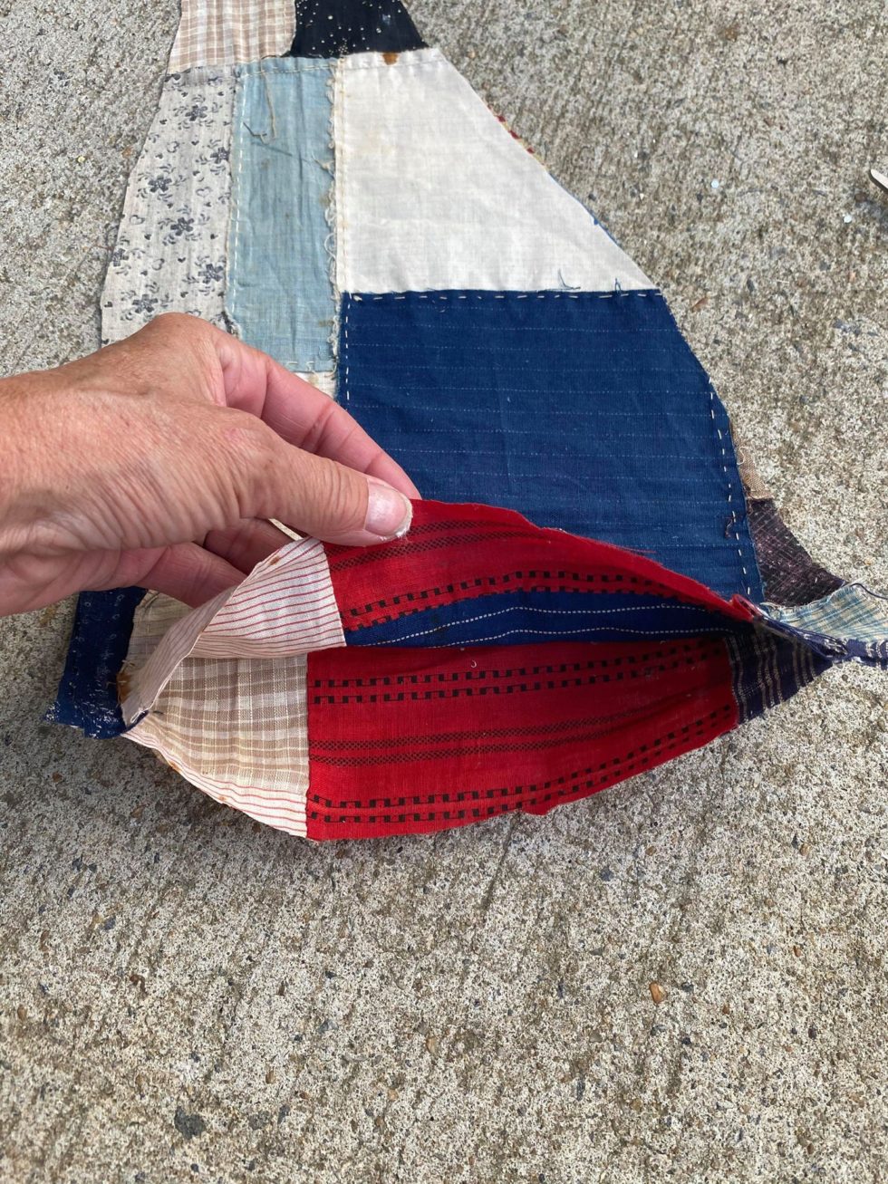 DIY Mop Head Santa - The Shabby Tree