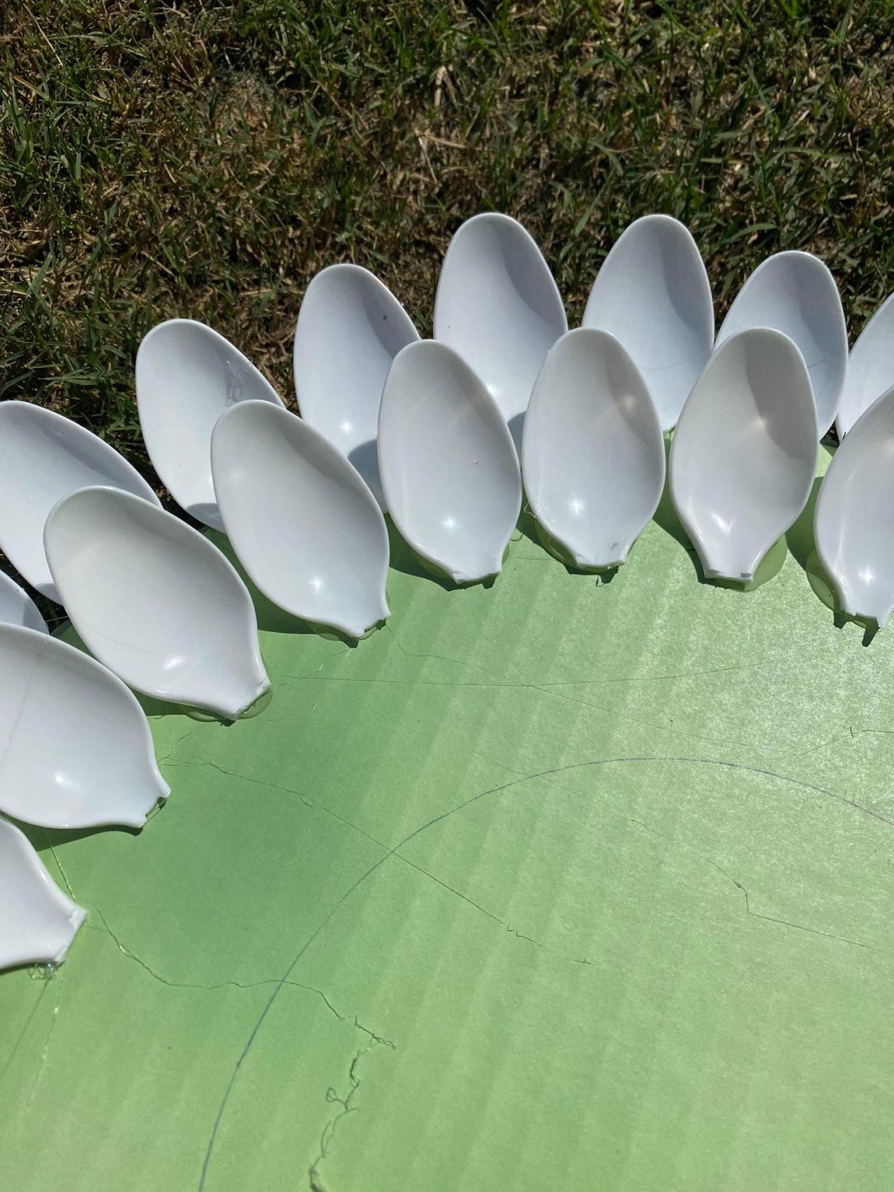 DIY Spoon Wreath - The Shabby Tree