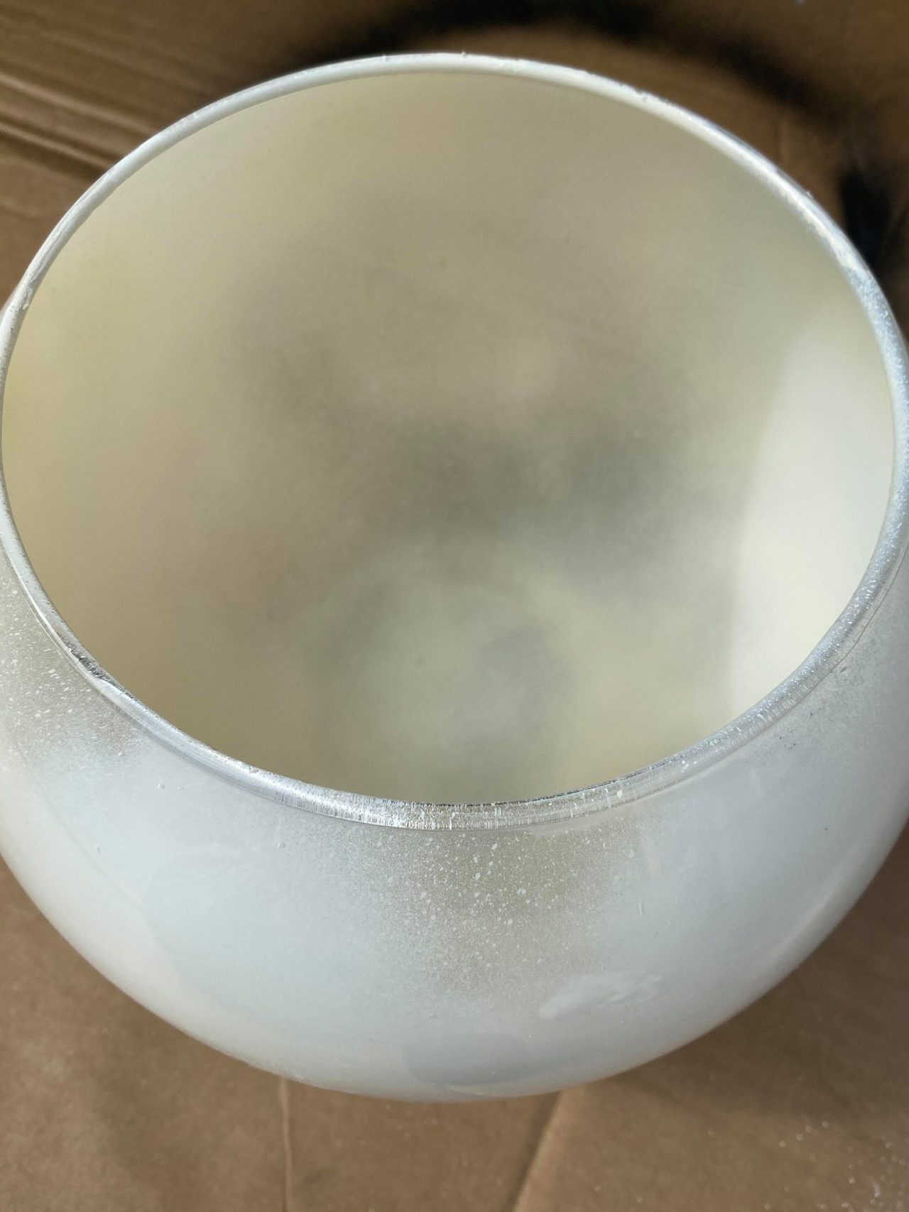 DIY Glass Snowman Head - The Shabby Tree