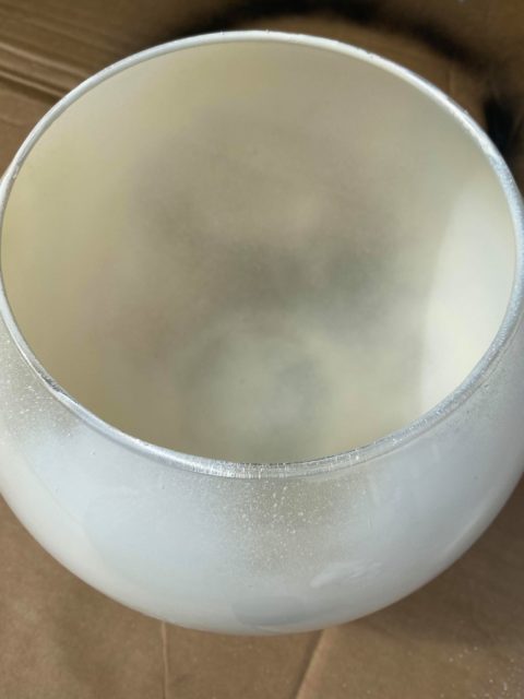 DIY Glass Snowman Head - The Shabby Tree