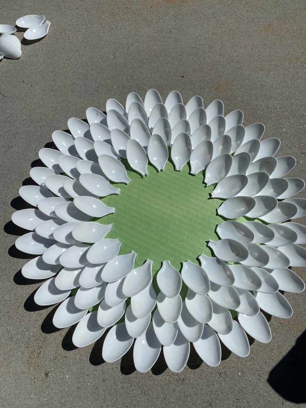 DIY Spoon Wreath - The Shabby Tree