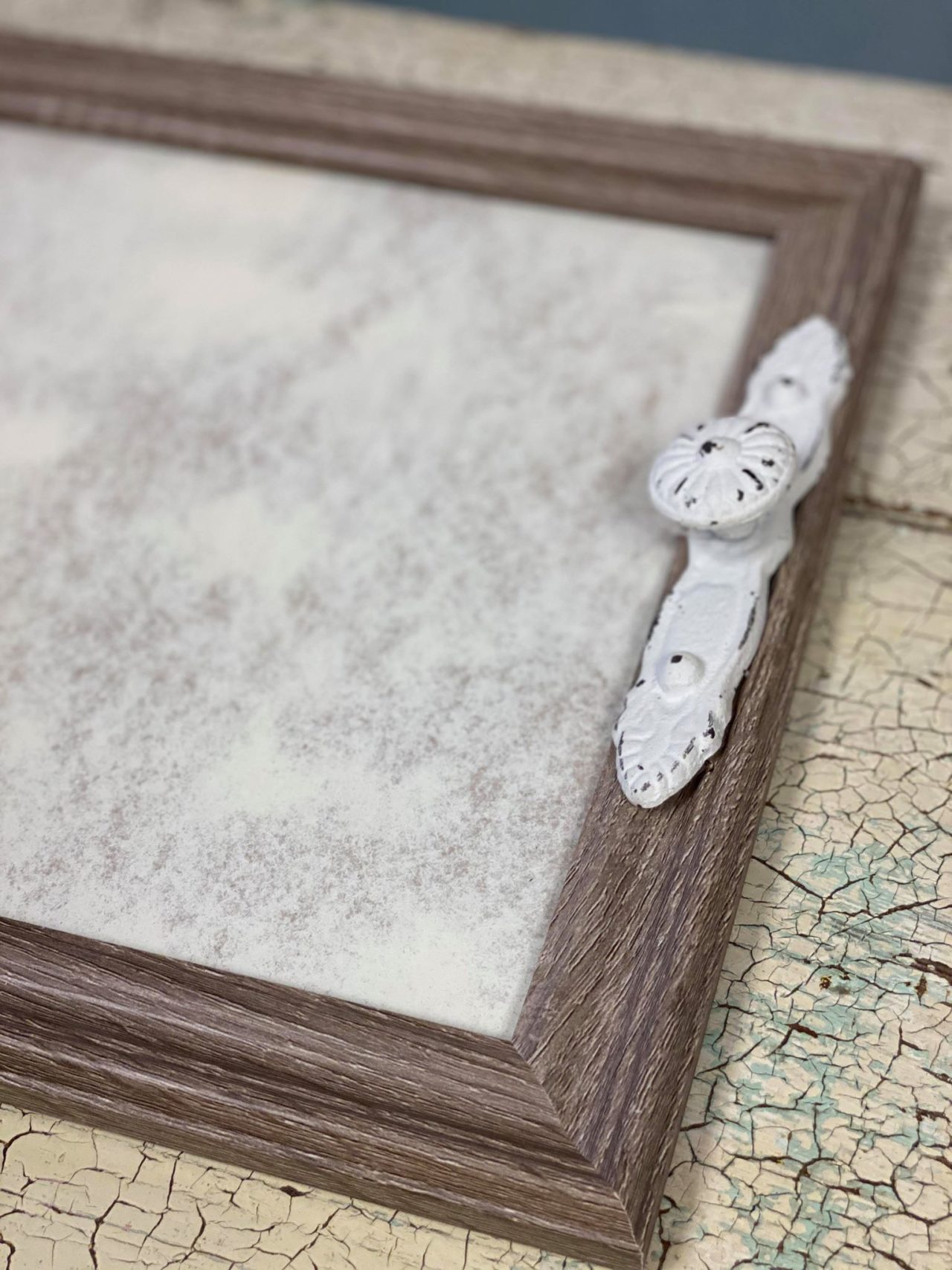 DIY Picture Frame Tray - The Shabby Tree