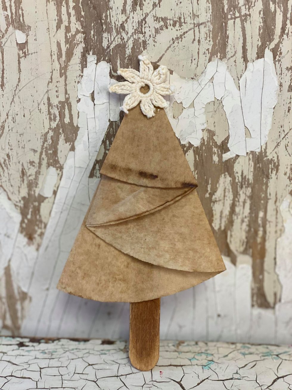 DIY Paper Circle Tree - The Shabby Tree