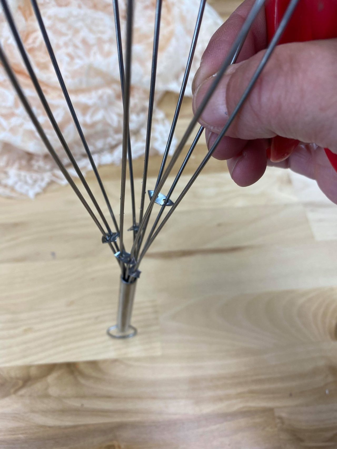 DIY Wire Whisk Flower - The Shabby Tree