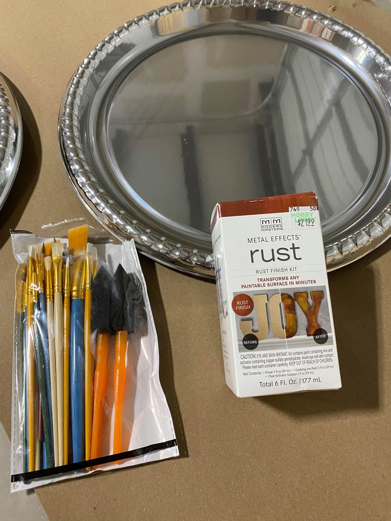 How To Give Items A Rusty Finish - The Shabby Tree