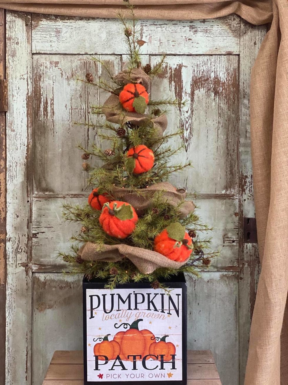 Cardboard Holiday Tree Box - The Shabby Tree