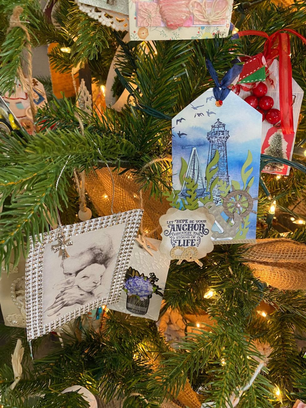 Our Prayer And Thankful Tag Tree And Wall - The Shabby Tree