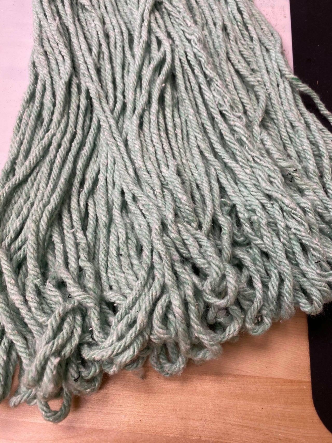 DIY Mop Tree - The Shabby Tree