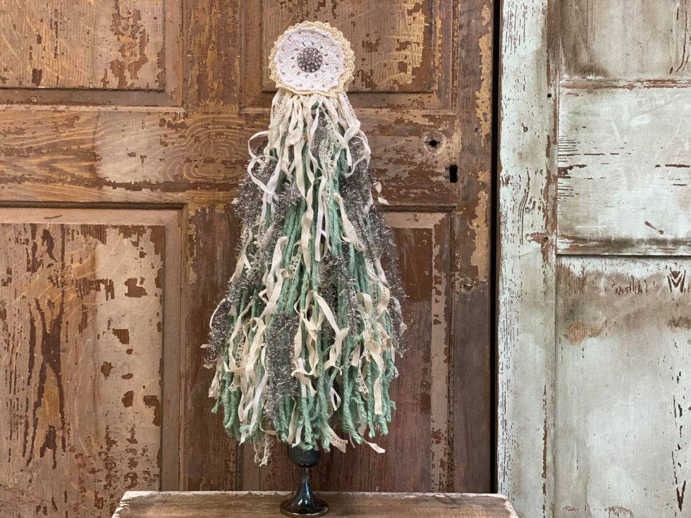 DIY Mop Tree - The Shabby Tree