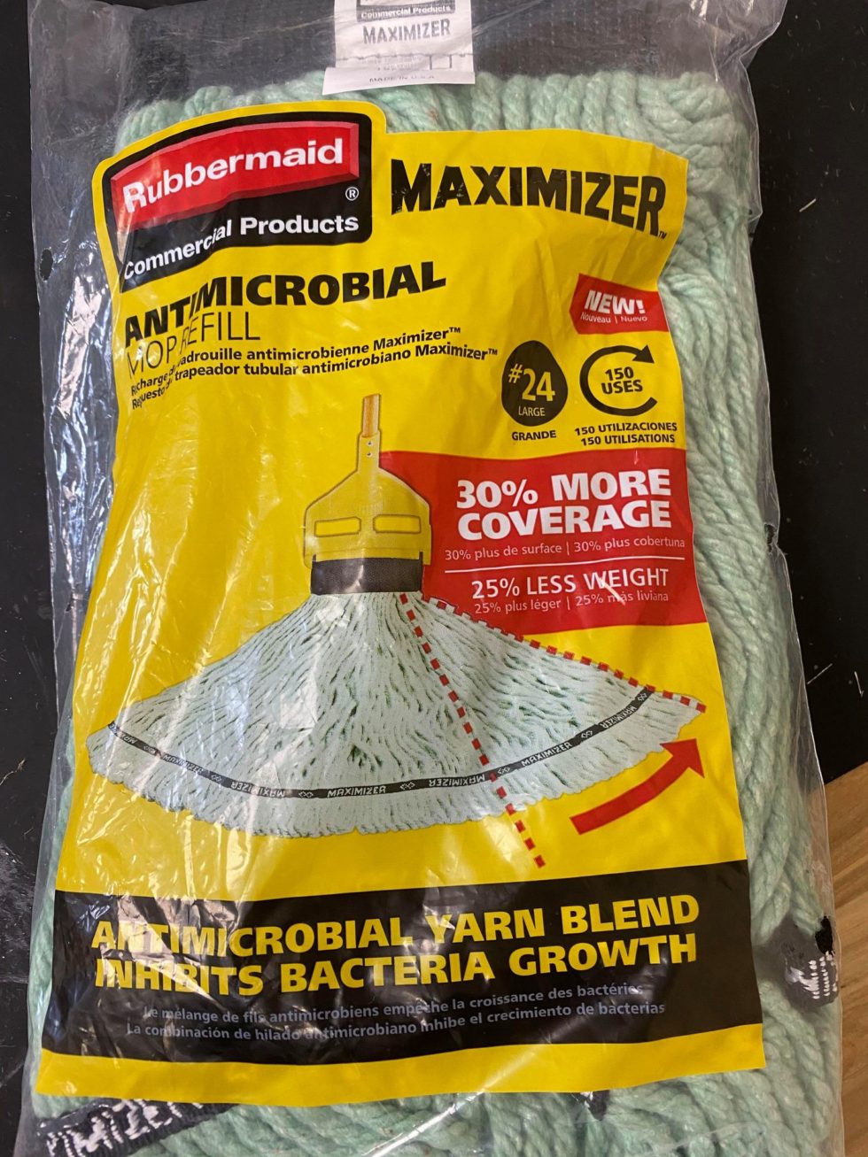 DIY Mop Tree - The Shabby Tree