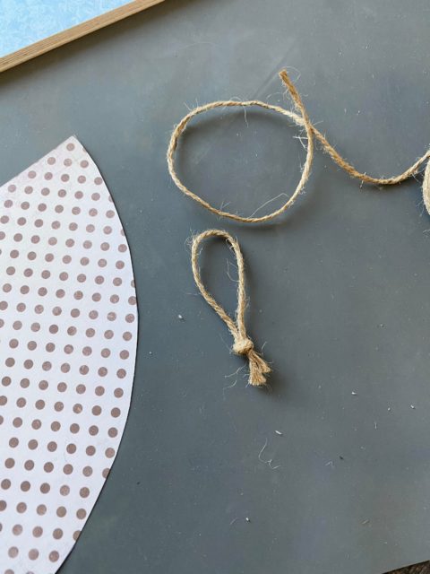 DIY Paper Tree Ornament - The Shabby Tree