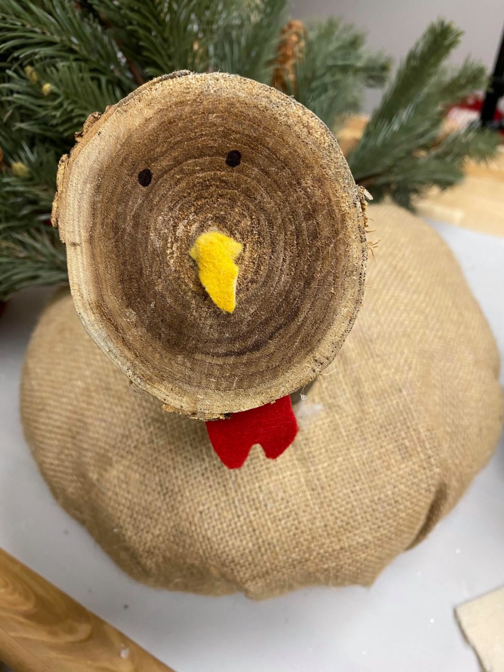 DIY Turkey Decoration - The Shabby Tree