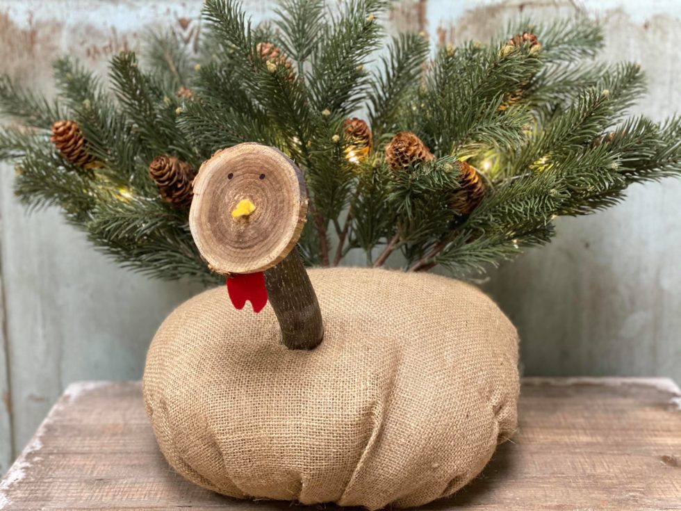 DIY Turkey Decoration - The Shabby Tree