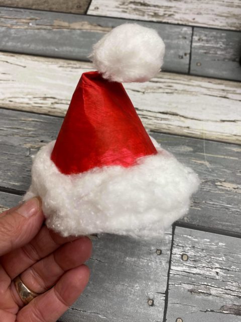 Paper Plate Santa Hat - The Shabby Tree