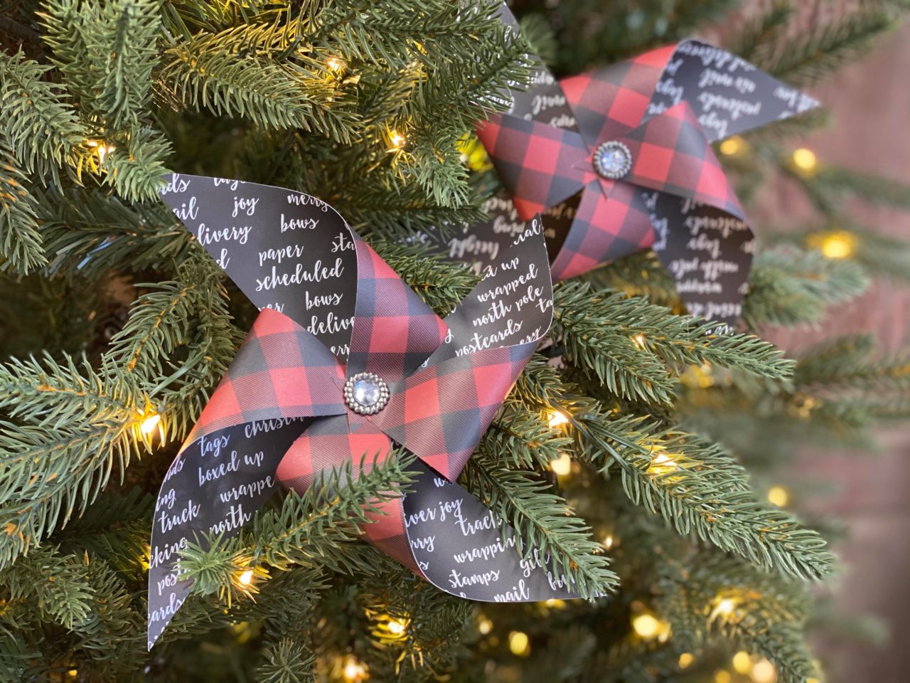 DIY Paper Pinwheel - The Shabby Tree