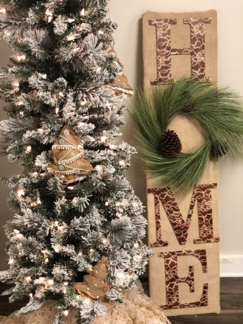 DIY Wooden Home Sign - The Shabby Tree