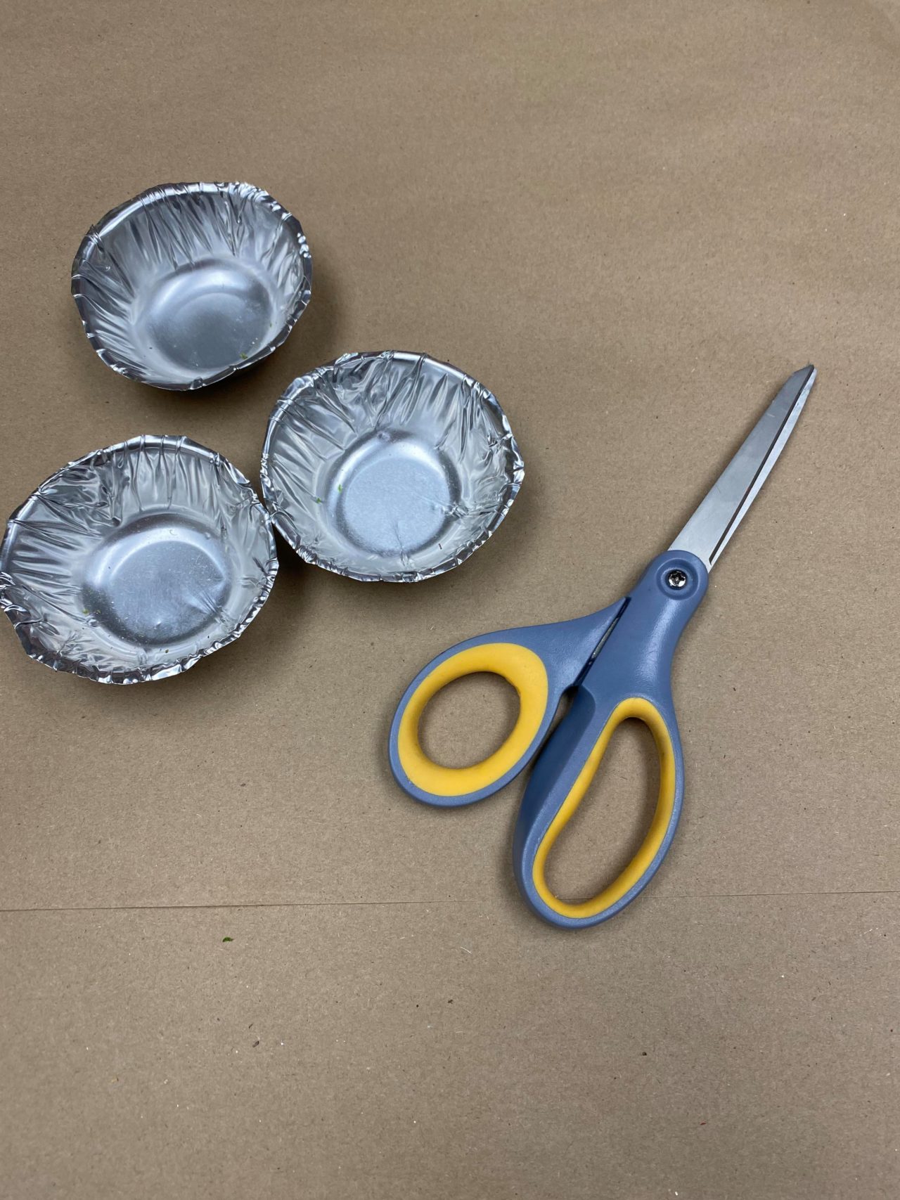 DIY Small Foil Flowers - The Shabby Tree