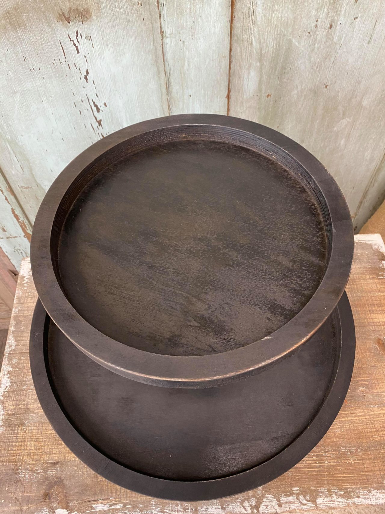 DIY Two Tiered Tray - The Shabby Tree