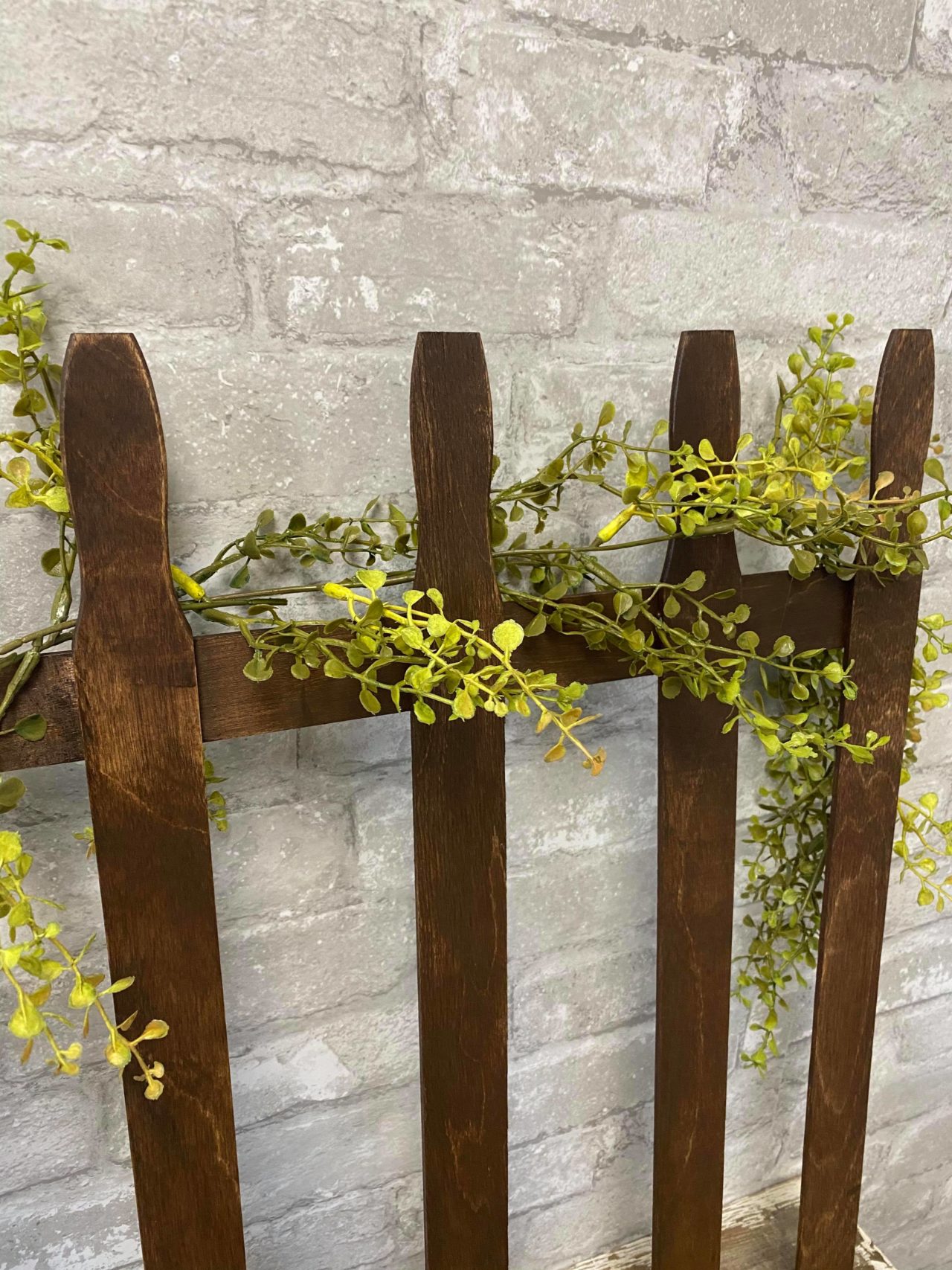 DIY Decorative Picket Fence - The Shabby Tree