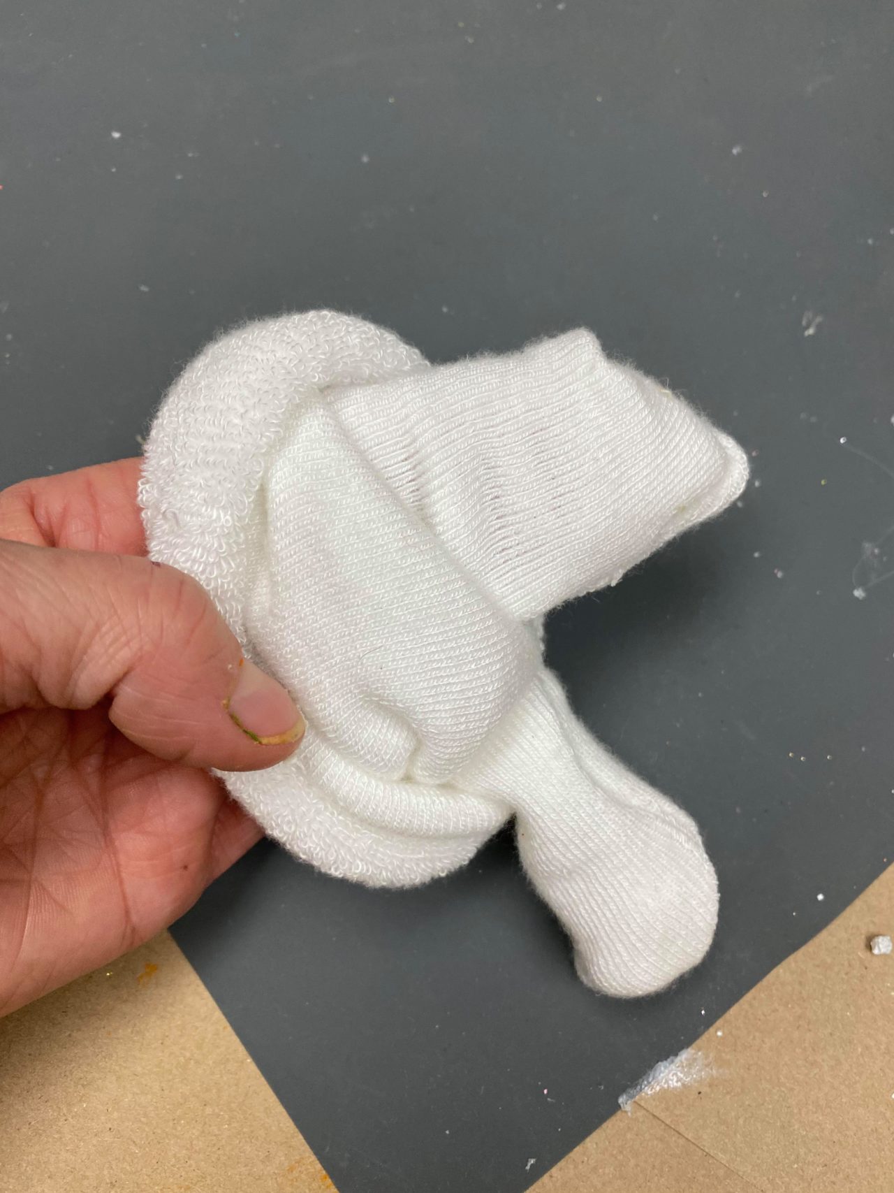 DIY Stuffed Sock Bunny - The Shabby Tree