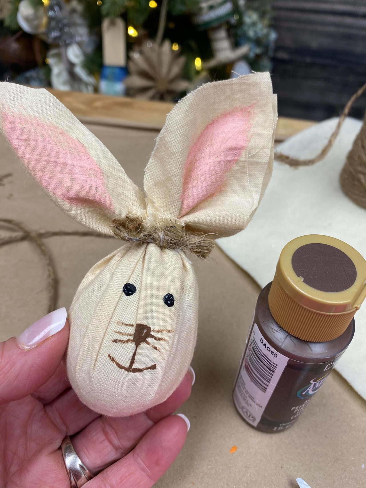 DIY Egg Bunny Heads - The Shabby Tree