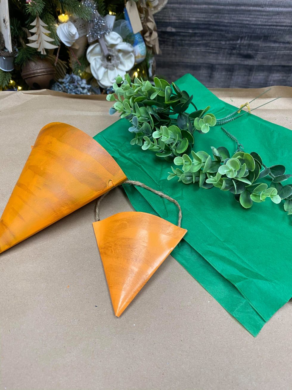 DIY Party Hat Carrot - The Shabby Tree