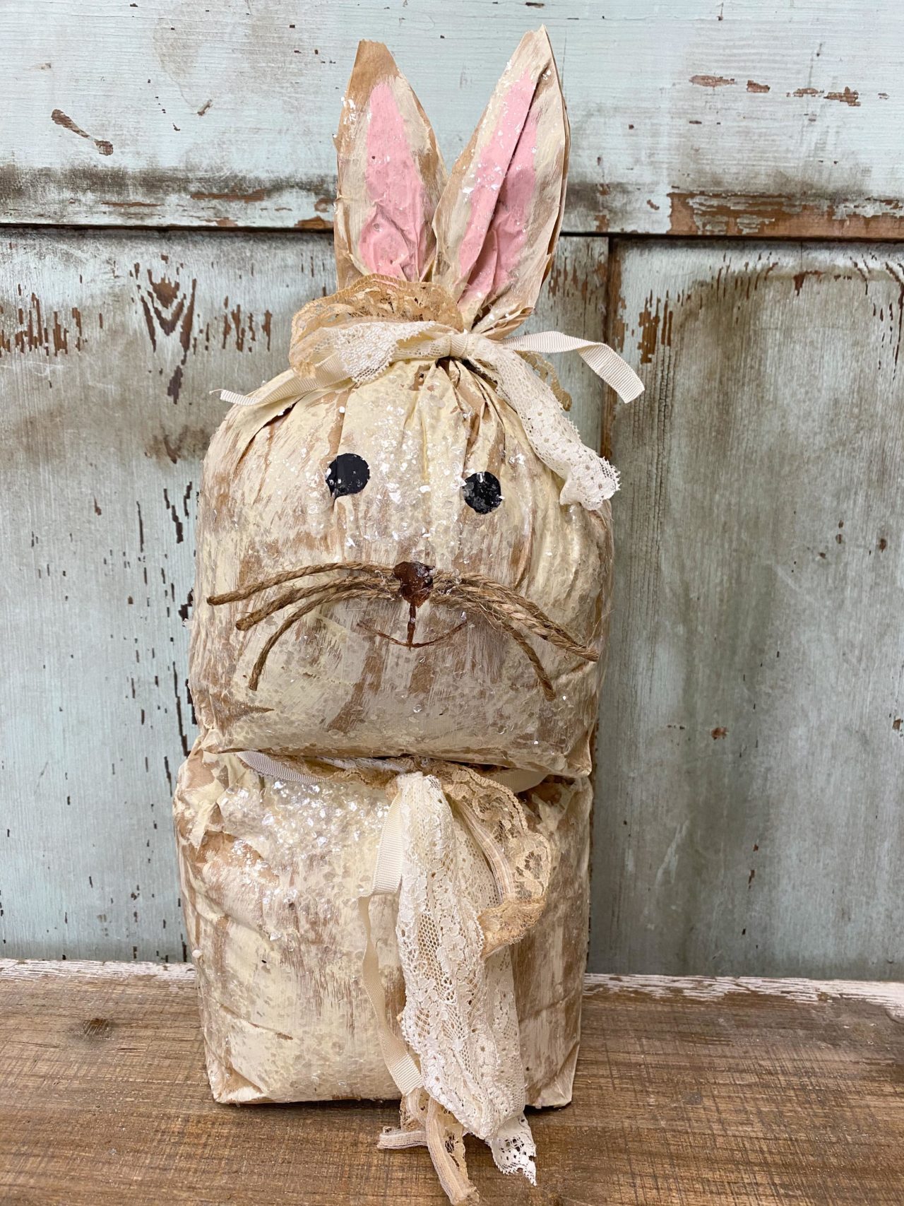 Paper Bag Bunny - The Shabby Tree