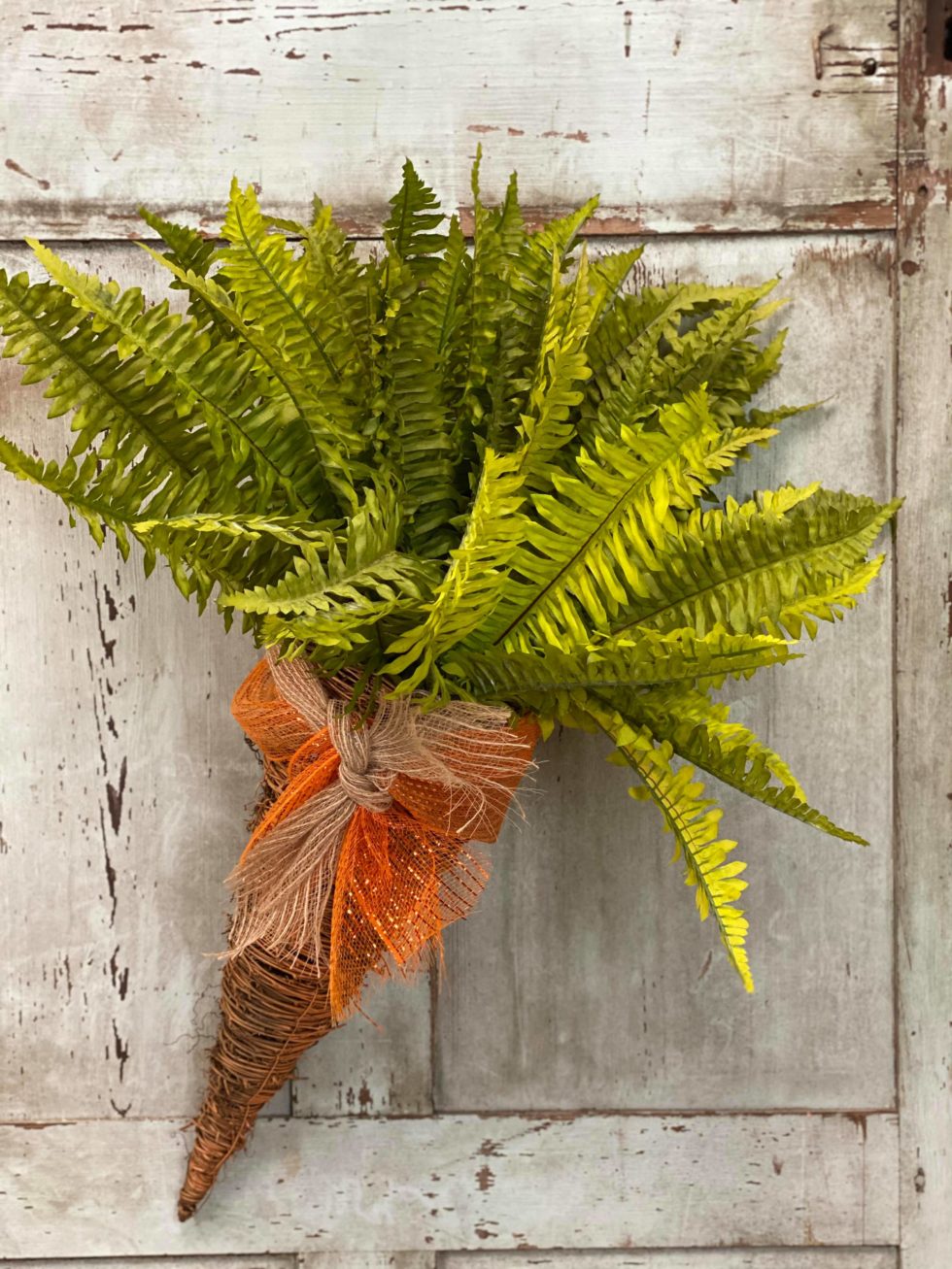 Decorative Cone Carrot - The Shabby Tree