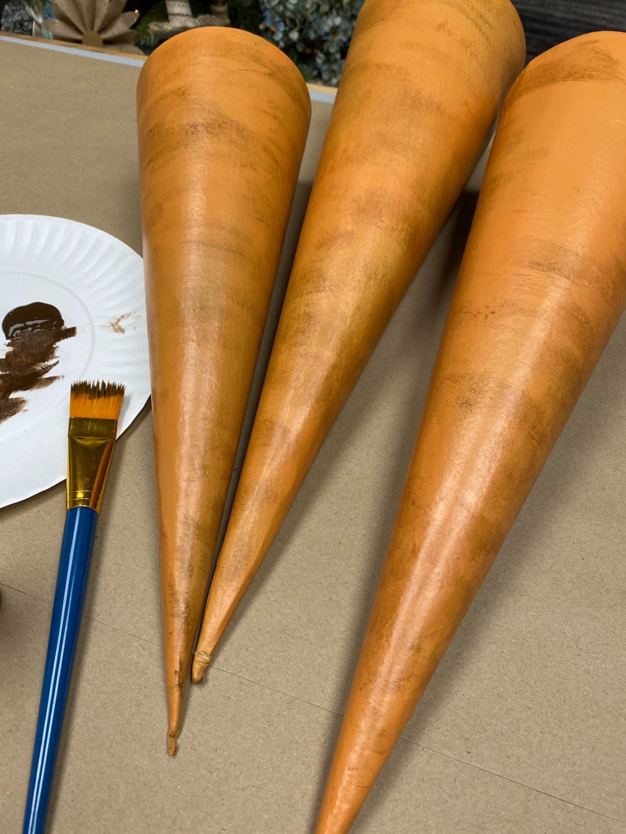 Decorative Cone Carrot - The Shabby Tree