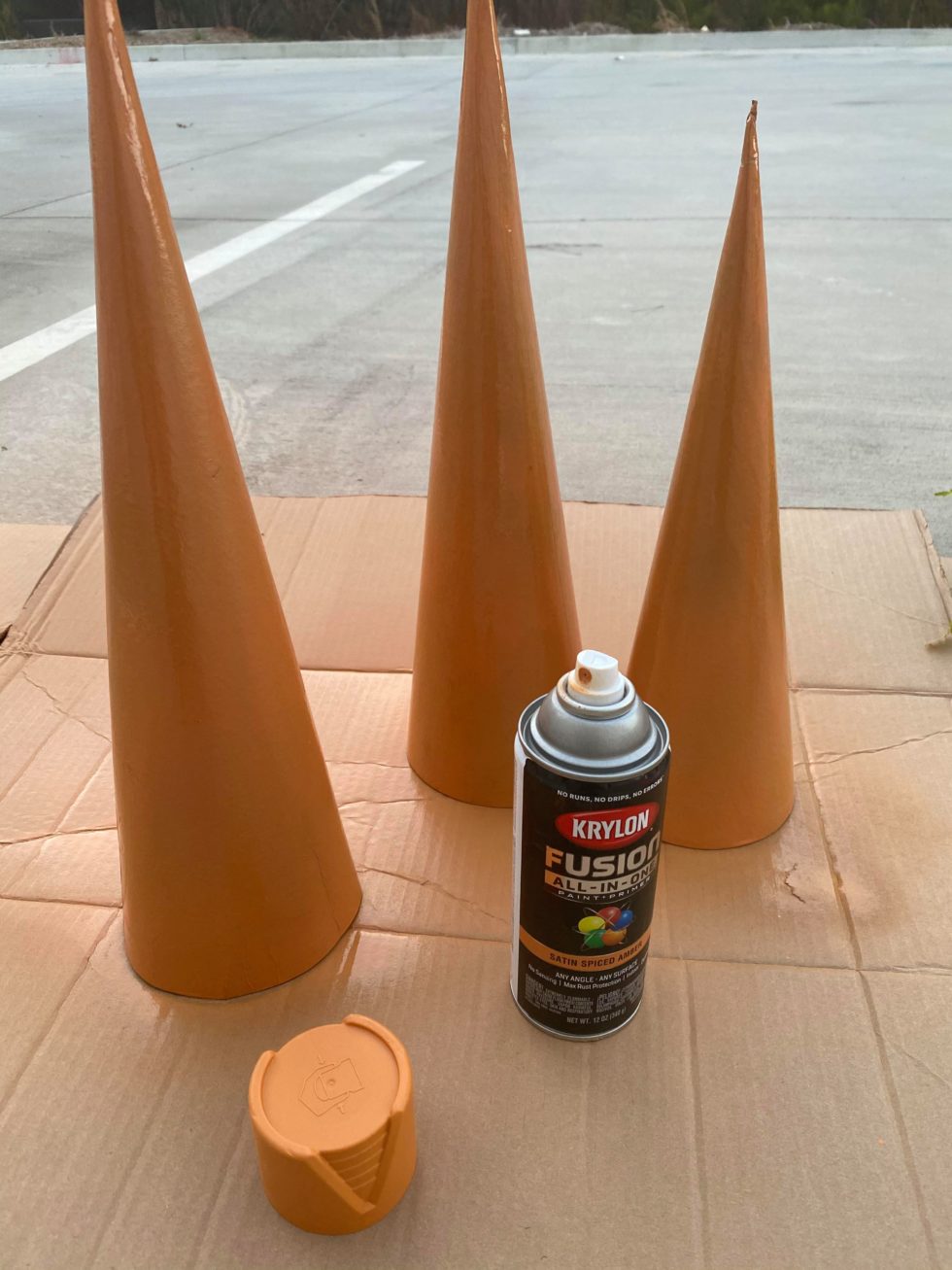Decorative Cone Carrot - The Shabby Tree