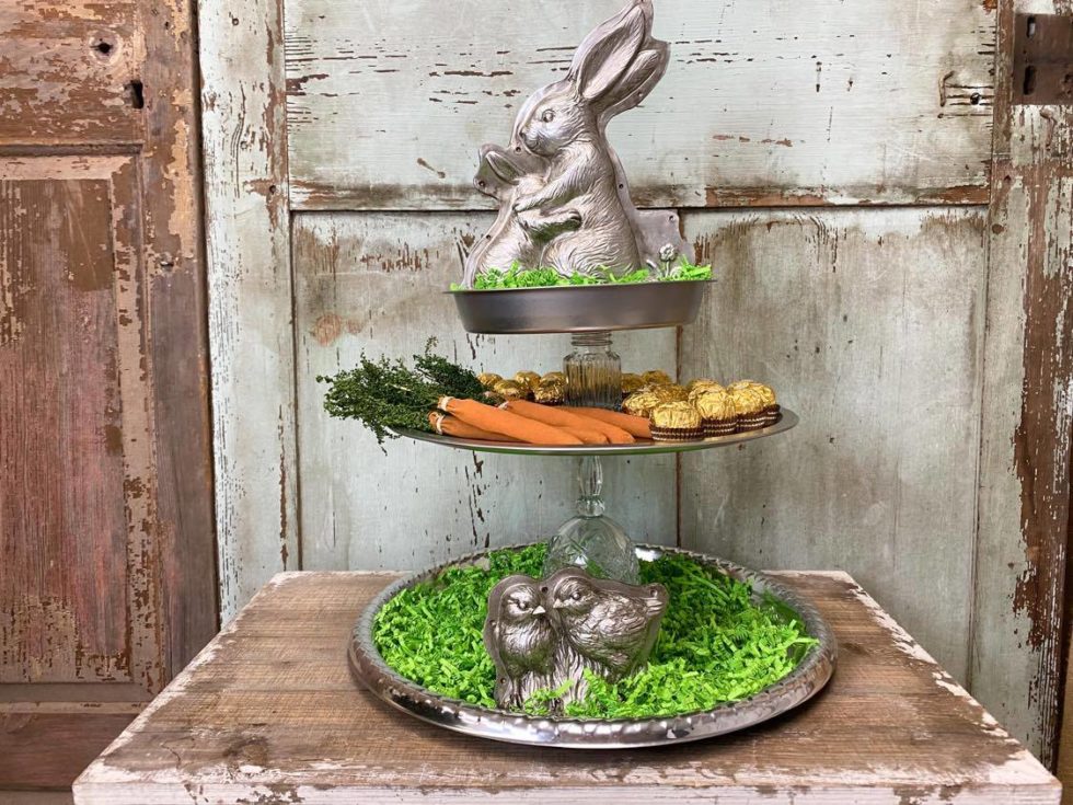 Dollar Tree DIY Three Tiered Tray - The Shabby Tree
