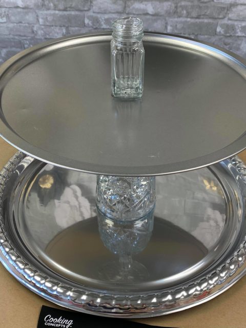 Dollar Tree DIY Three Tiered Tray - The Shabby Tree