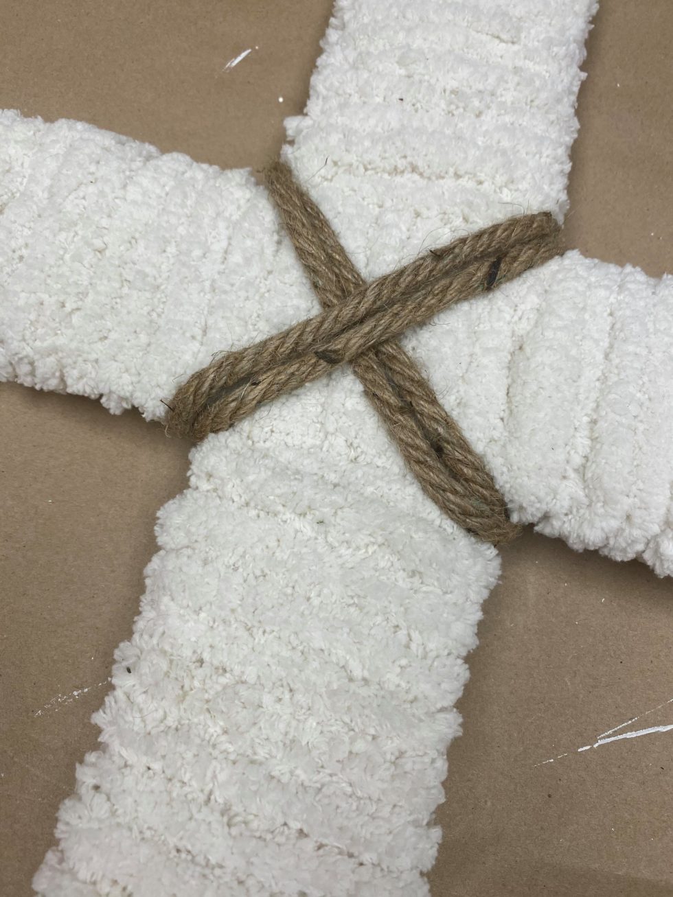 DIY Dollar Tree Cross - The Shabby Tree