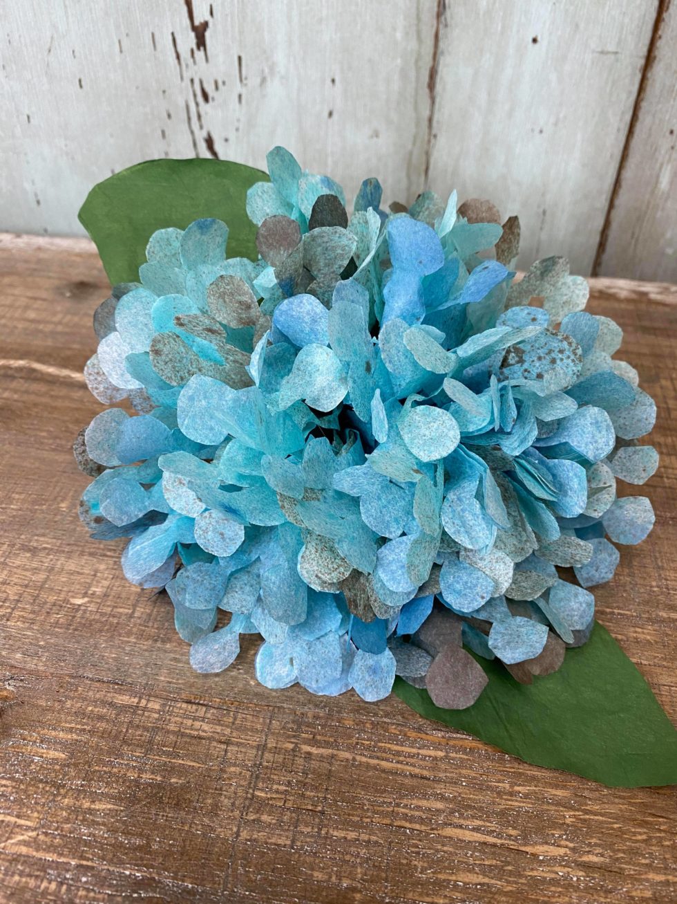 DIY Coffee Filter Hydrangea - The Shabby Tree