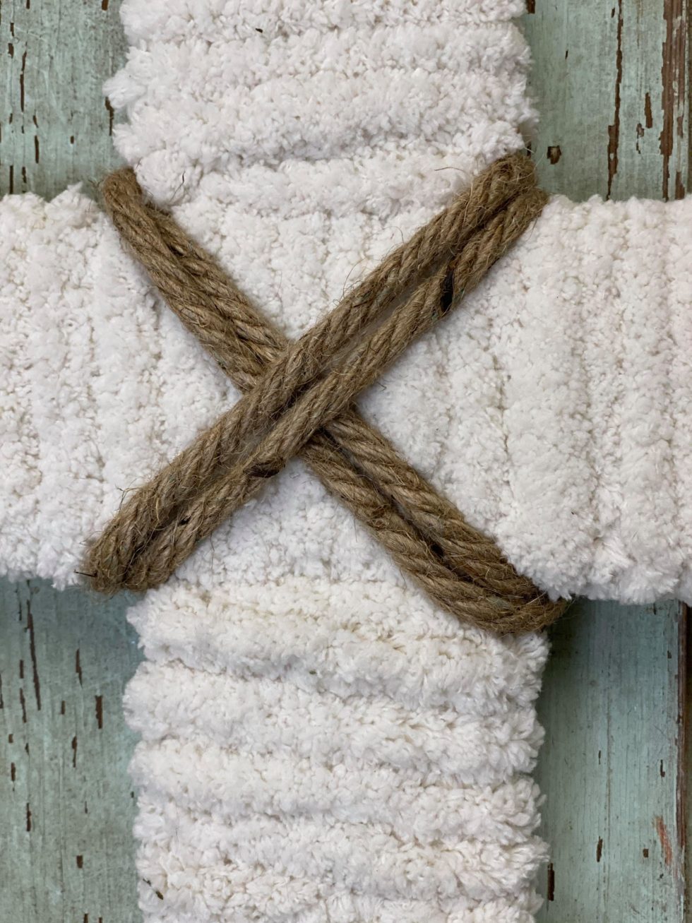 DIY Dollar Tree Cross - The Shabby Tree