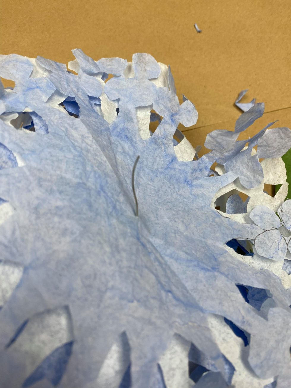 DIY Coffee Filter Hydrangea - The Shabby Tree