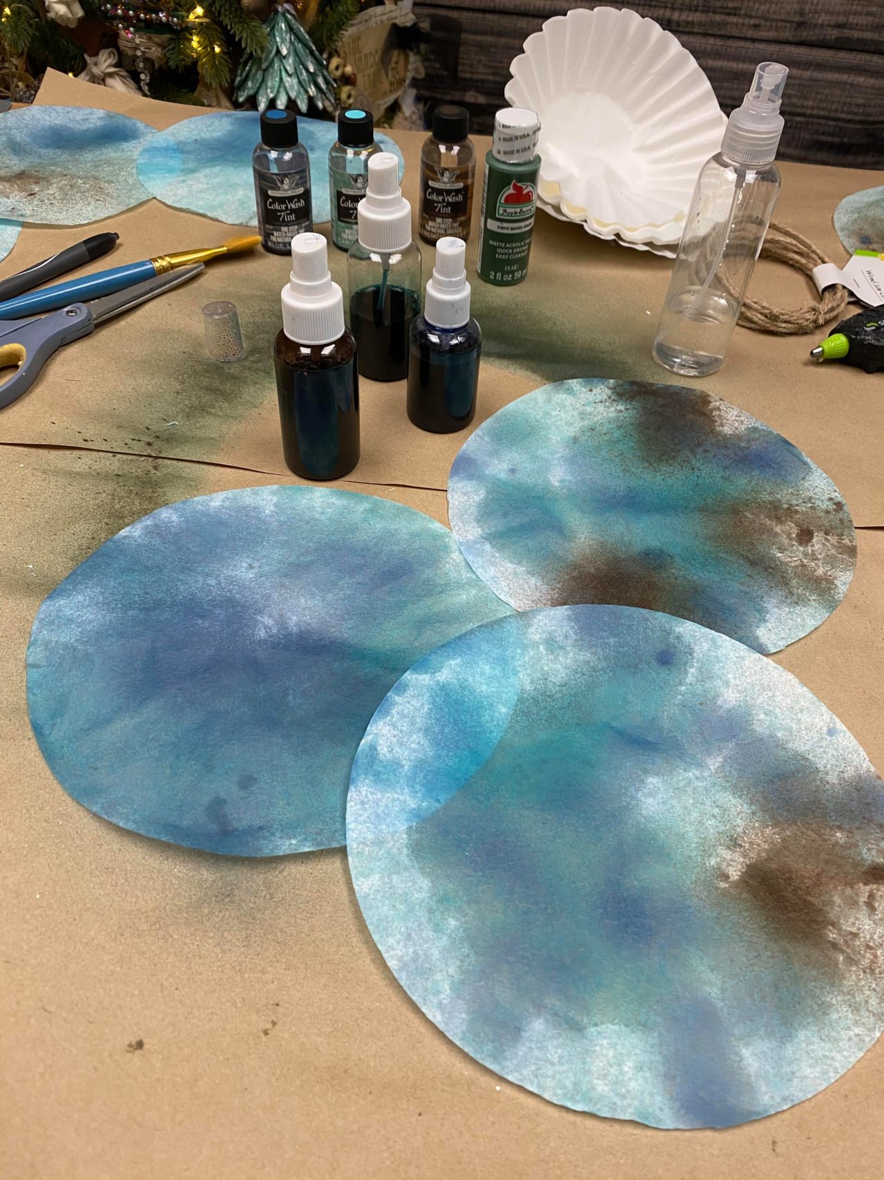 DIY Coffee Filter Hydrangea - The Shabby Tree