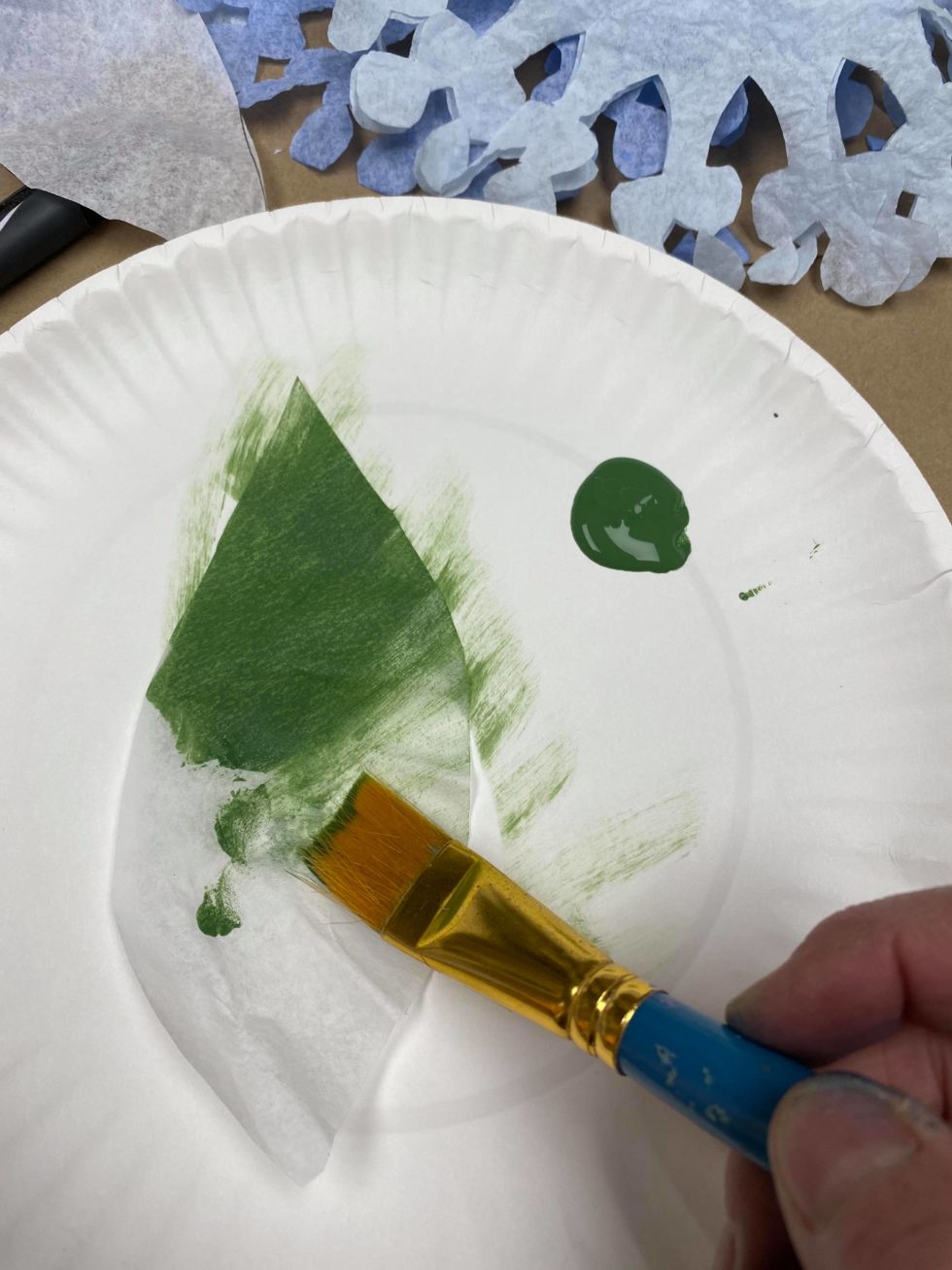 DIY Coffee Filter Hydrangea - The Shabby Tree