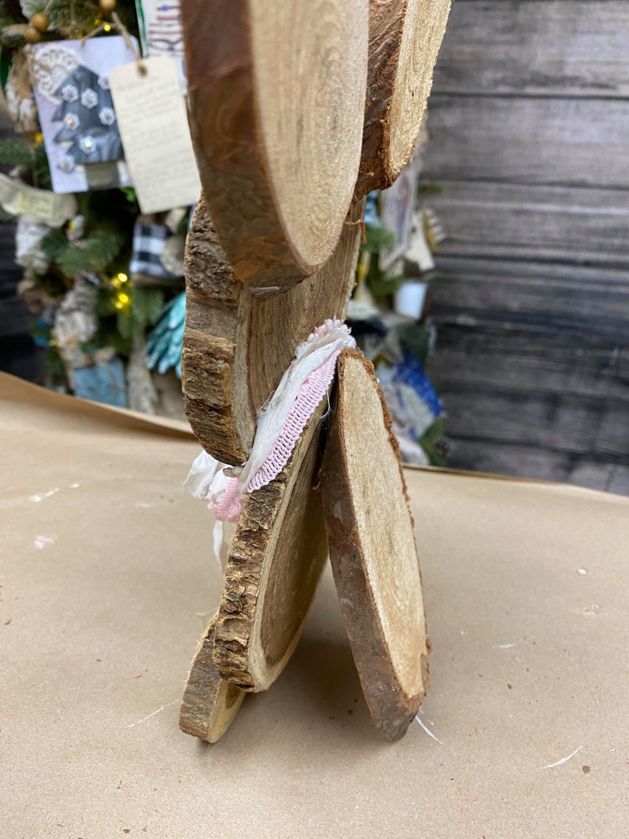 DIY Rustic Wooden Bunny - The Shabby Tree