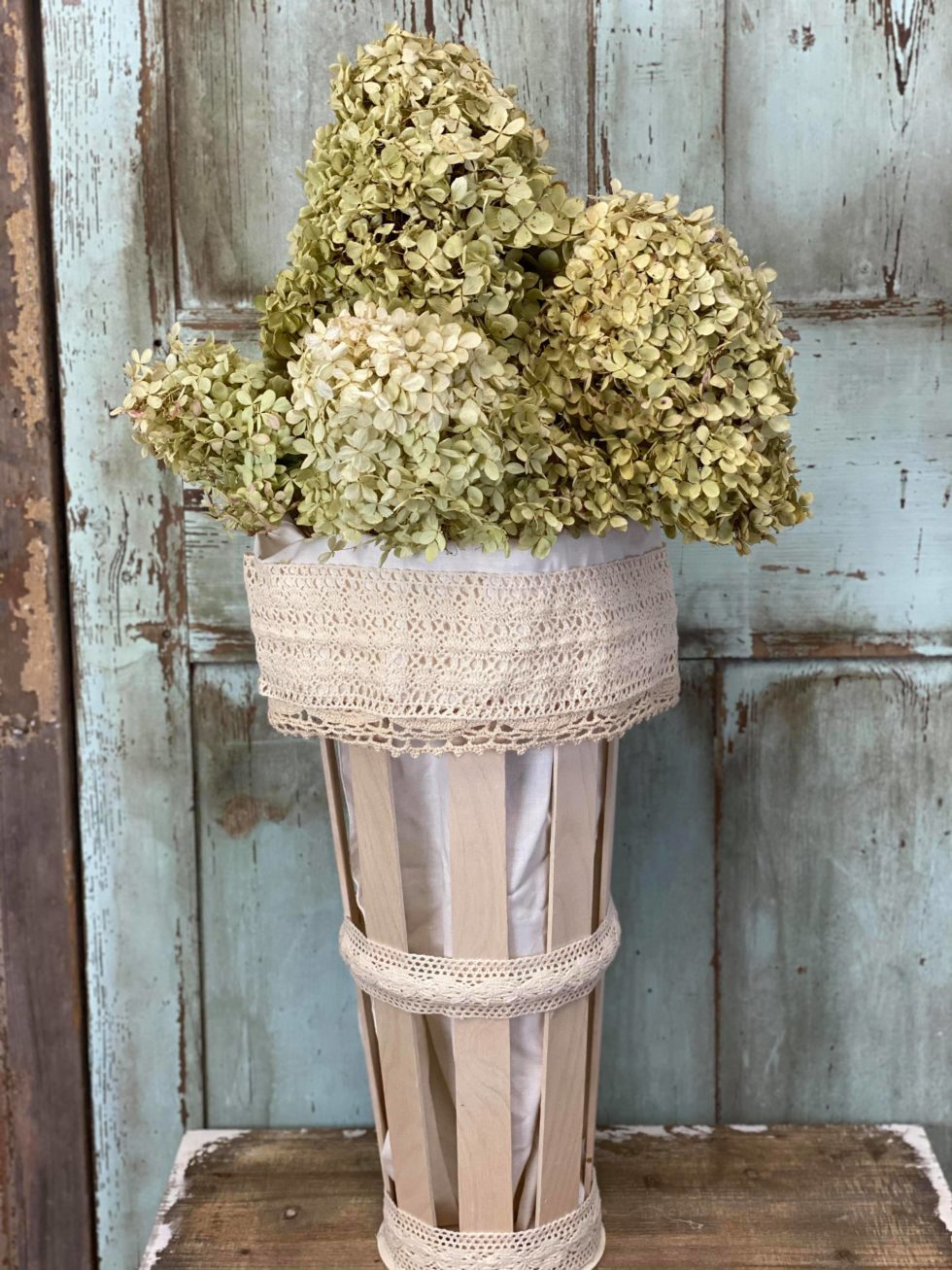 DIY Wooden Basket - The Shabby Tree