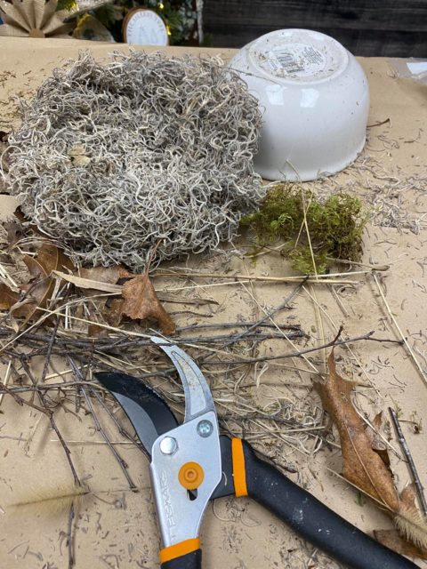 DIY Bird Nest - The Shabby Tree