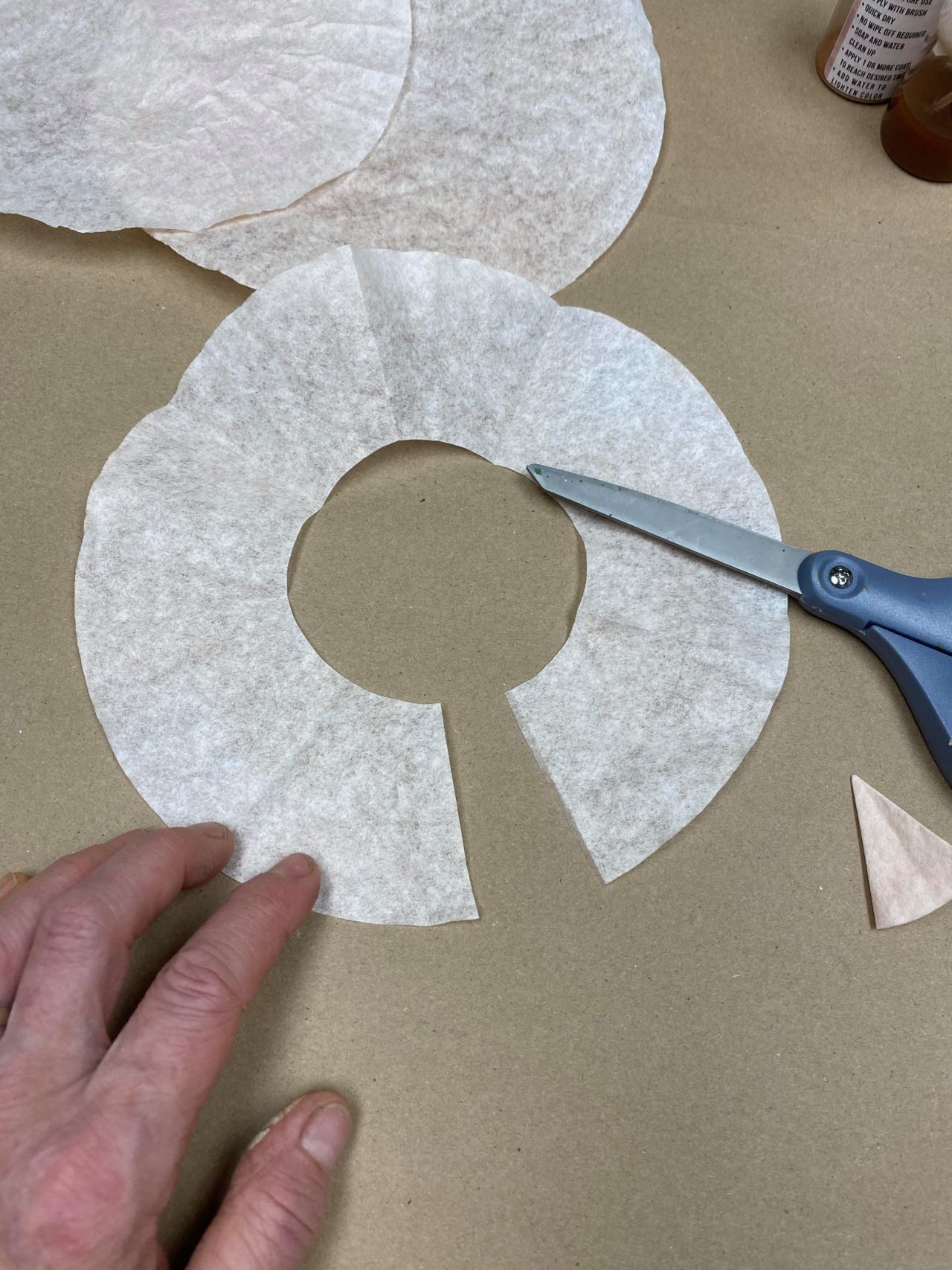 DIY Coffee Filter Rose - The Shabby Tree