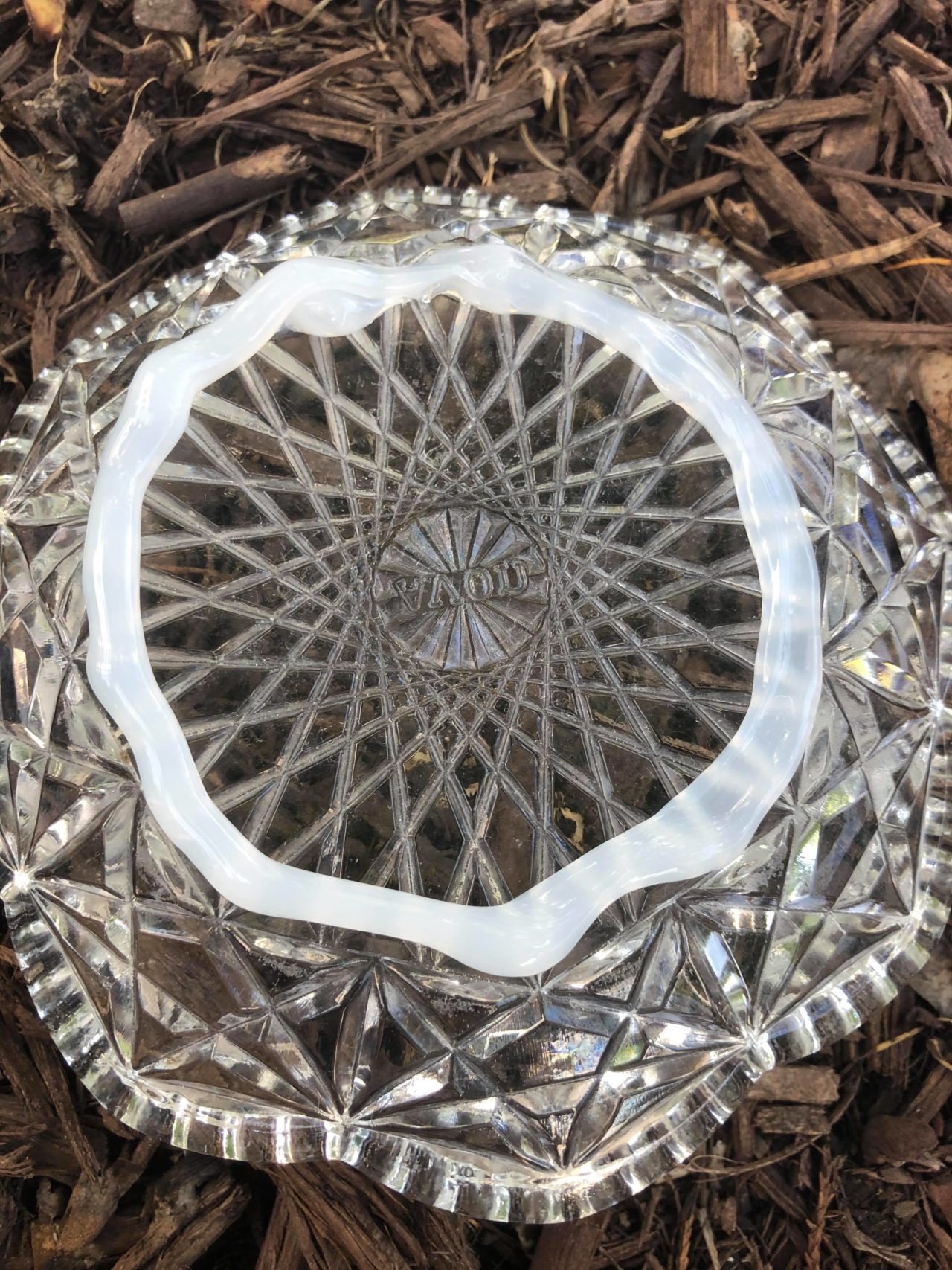 DIY Glass Garden Flowers - The Shabby Tree