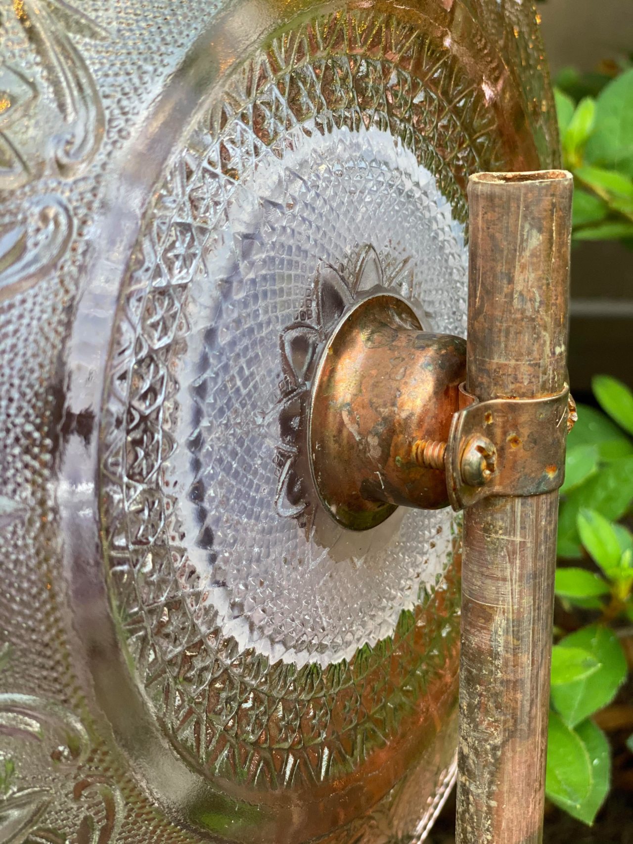 DIY Glass Garden Flowers - The Shabby Tree