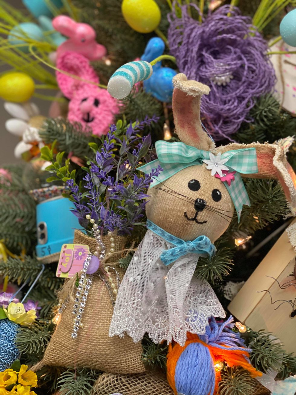 Spring And Easter Tree At The Shabby Tree Warehouse - The Shabby Tree