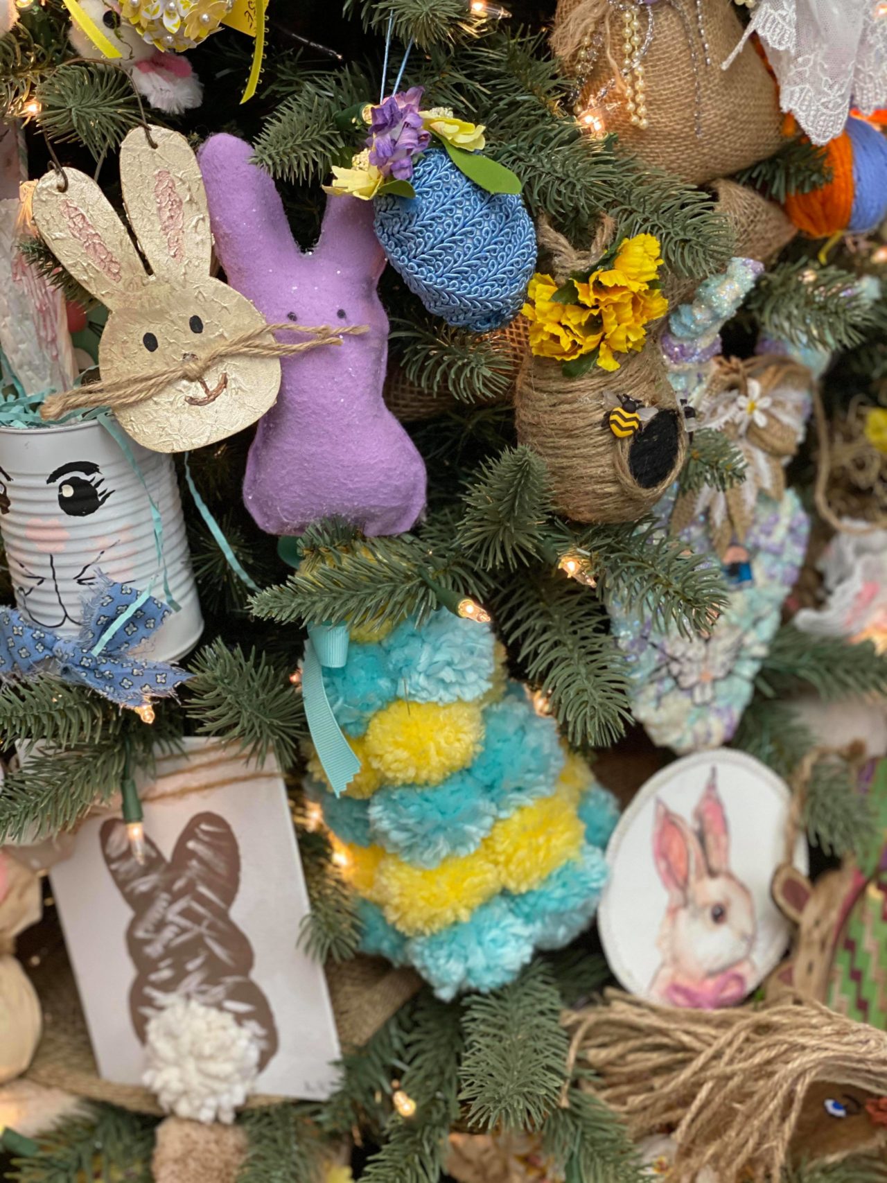 Spring And Easter Tree At The Shabby Tree Warehouse - The Shabby Tree