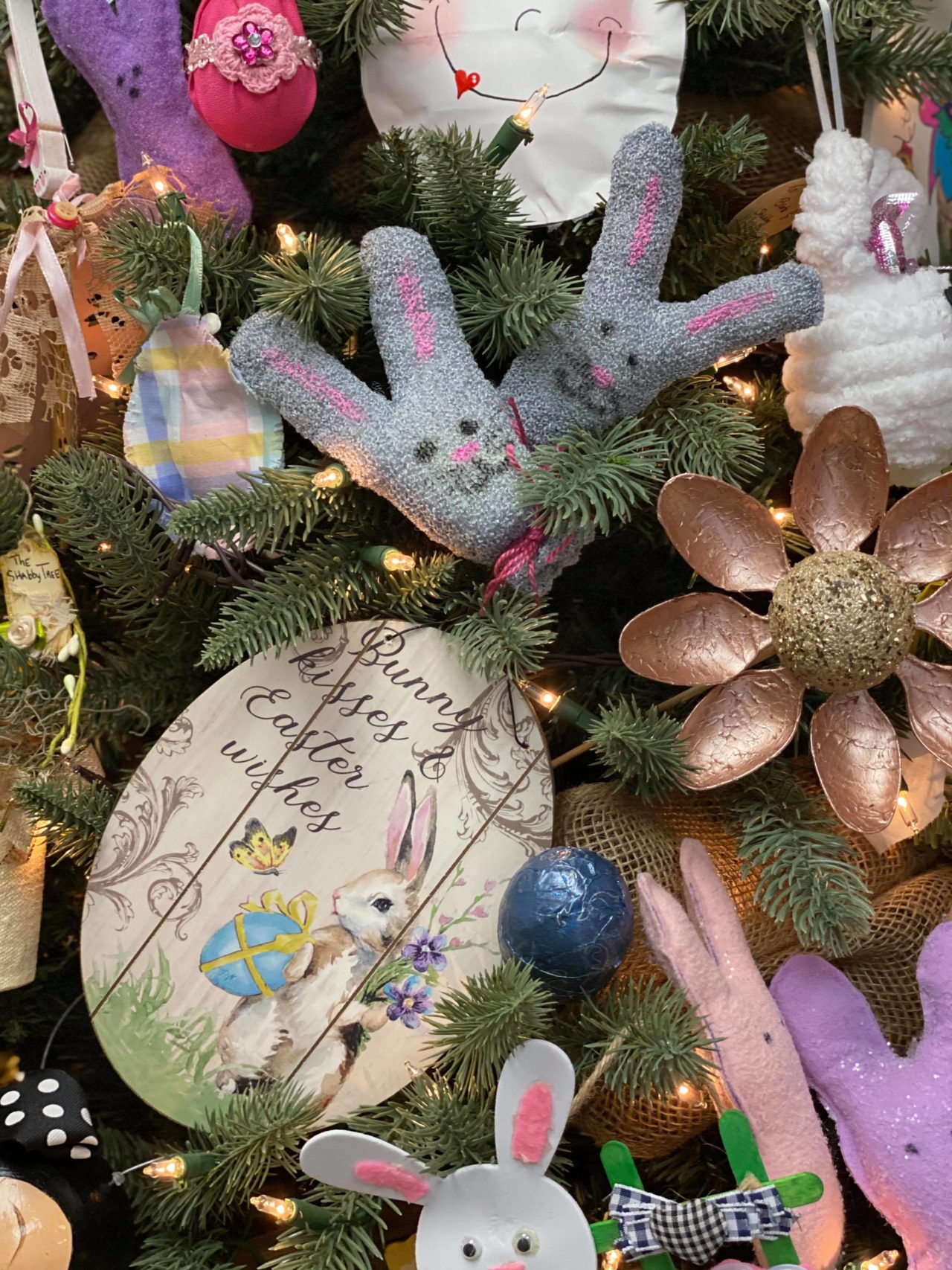 Spring And Easter Tree At The Shabby Tree Warehouse - The Shabby Tree