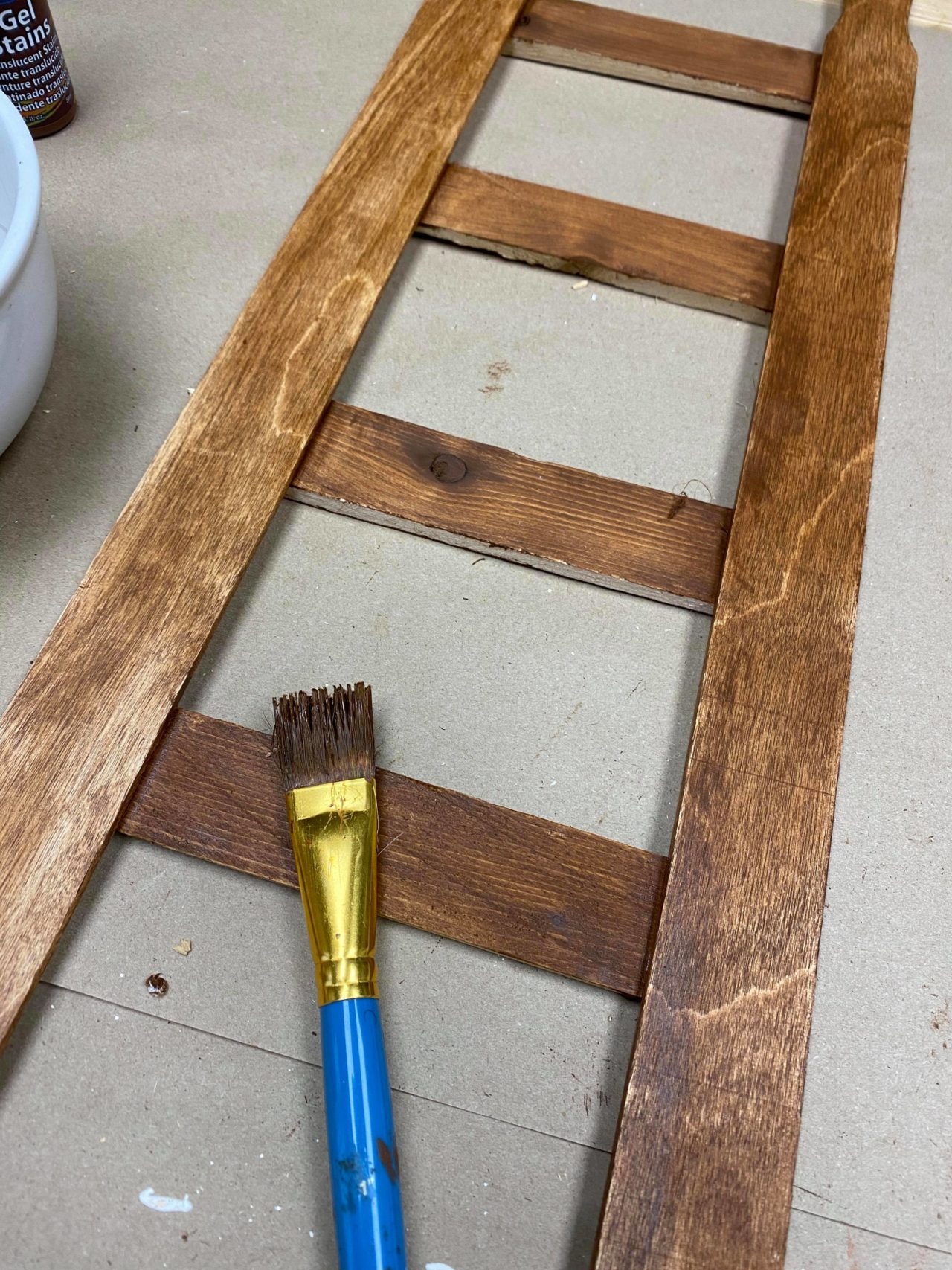 DIY Small Decorative Ladder - The Shabby Tree