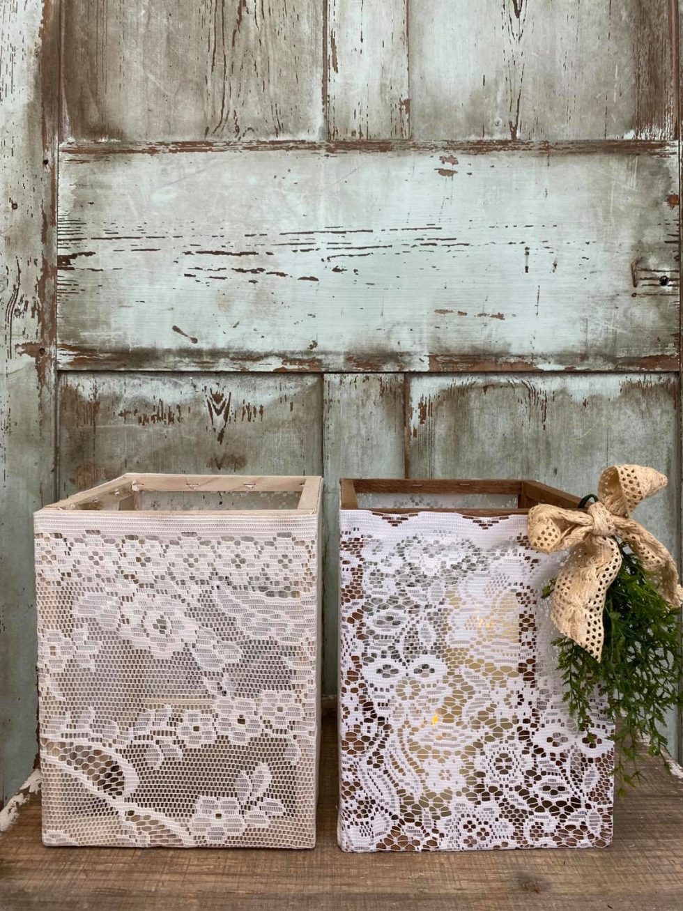 DIY Dollar Tree Canvas Lantern - The Shabby Tree