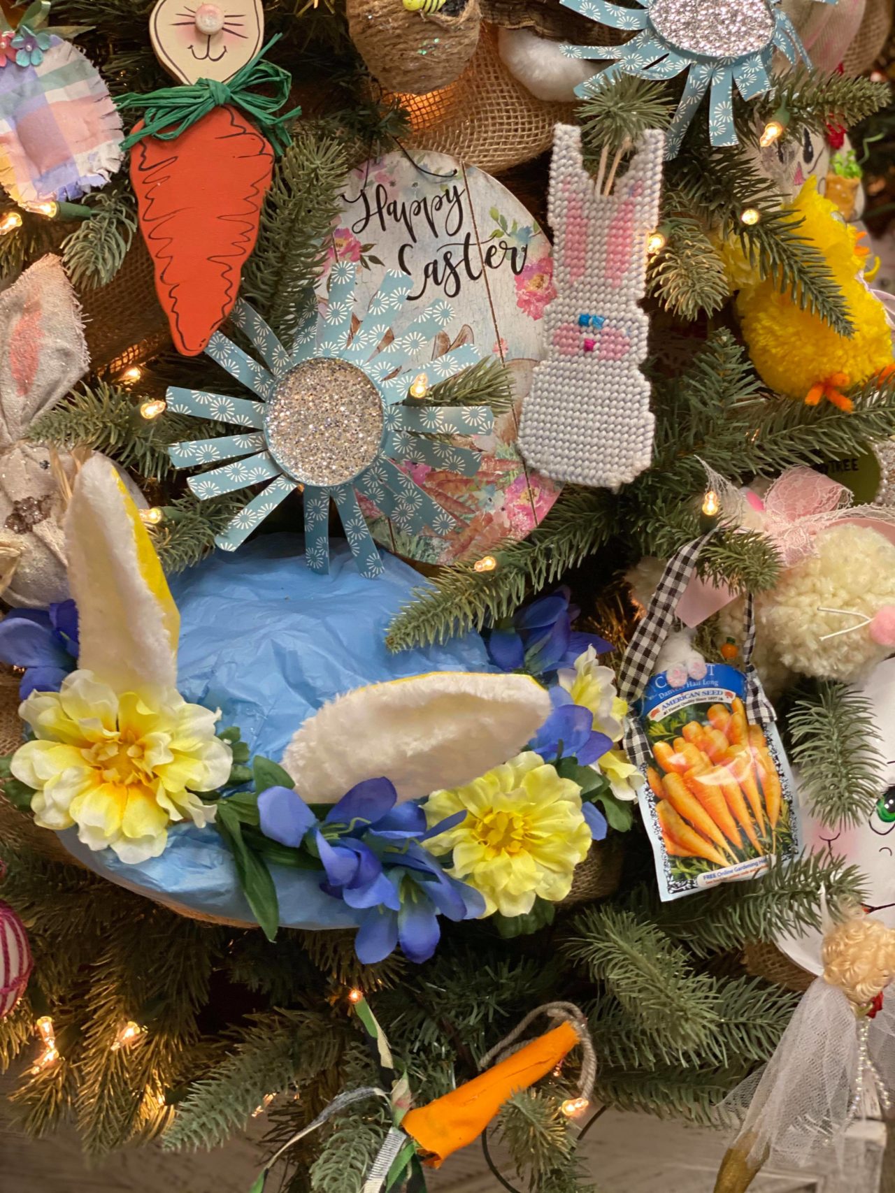 Spring And Easter Tree At The Shabby Tree Warehouse - The Shabby Tree